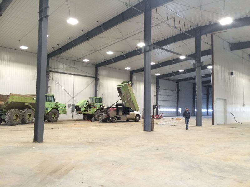 Pre-fab metal agricultural building - Cleardale Hutterite Colony • M44 ...